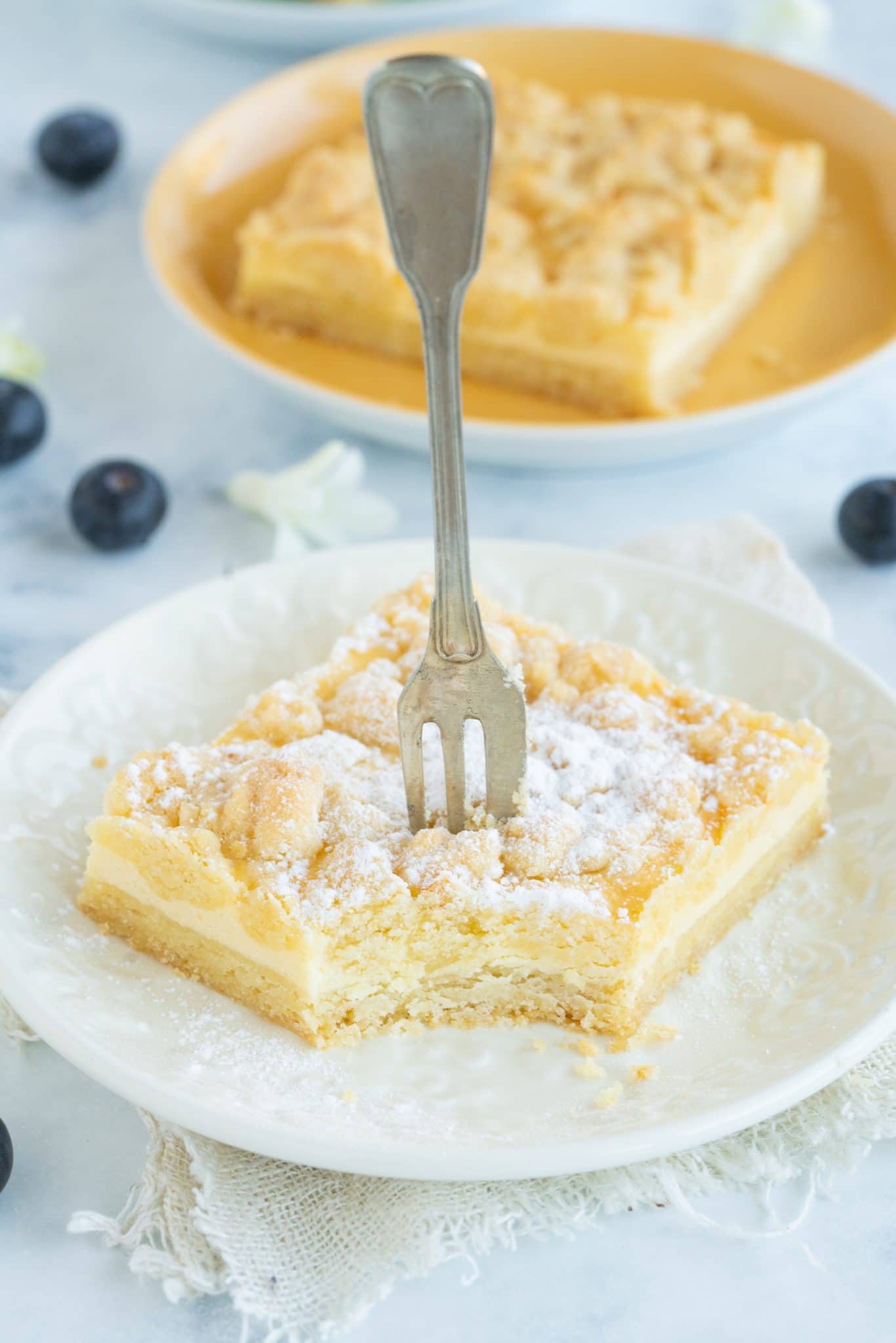 Homemade Crumble Cheesecake | Baking for Happiness