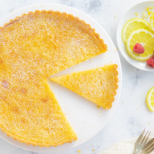 French Lemon Tart (Tarte au Citron)