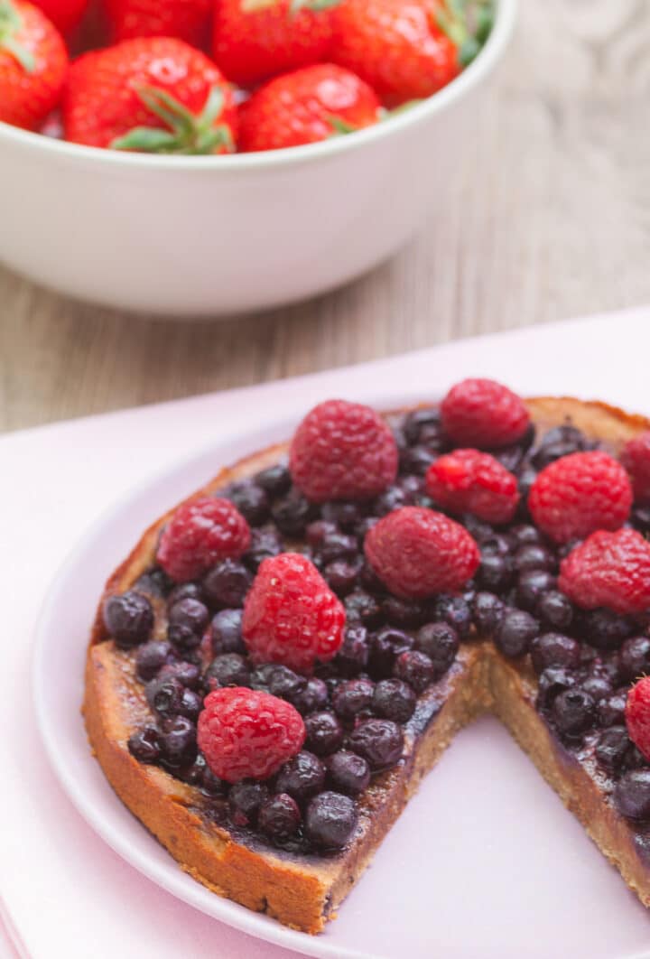 Healthy Chickpea Cake