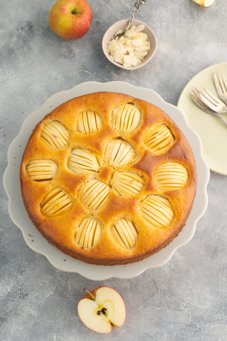 Apple Cake - a classic | Baking for Happiness