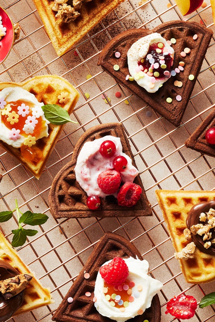My Classic Waffle Recipe | Baking for Happiness