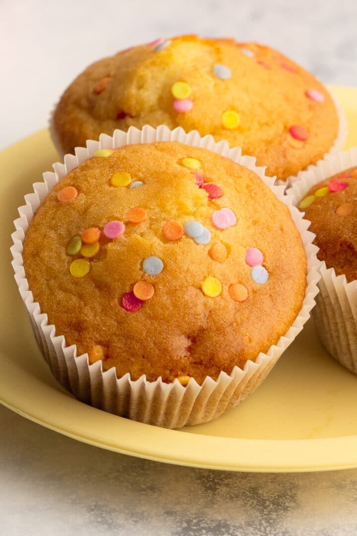 Fluffy Orange Muffins with Yogurt