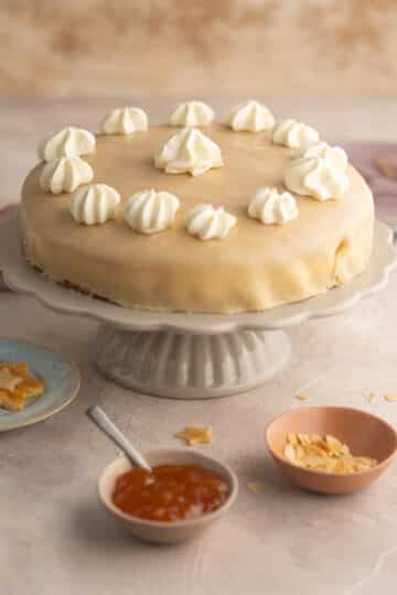 Grandma's Simple Marzipan Cake