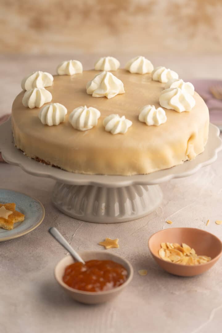Grandma's Simple Marzipan Cake