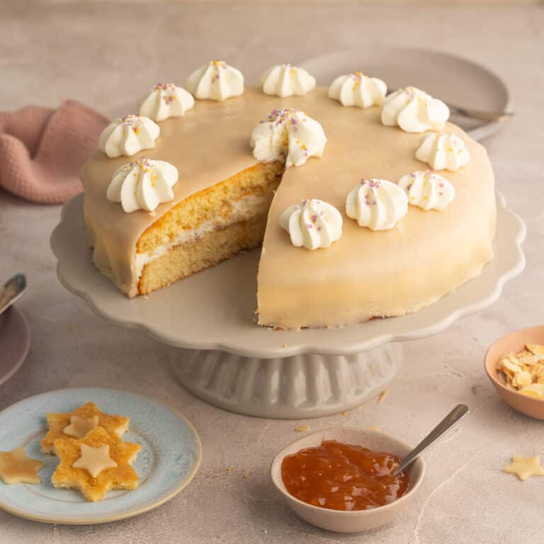 Grandma's Simple Marzipan Cake